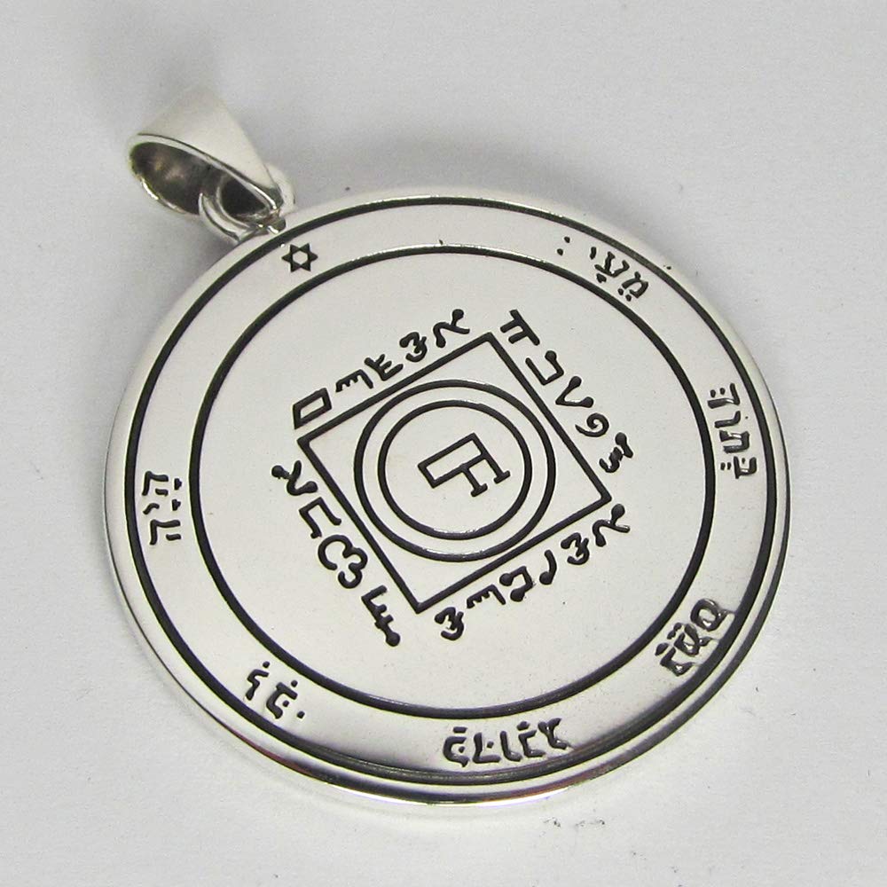 Moonlight Mysteries Sterling Silver Fifth Pentacle of Venus Talisman for Love