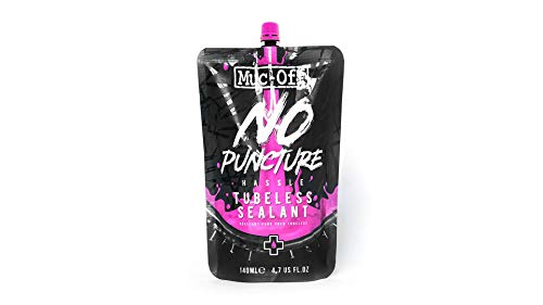 Muc-Off Ultimate Tubeless Setup Kit, Road/Gravel/CX 44mm - Tubeless Conversion Kit for Bikes - Includes Tubeless Tire Sealant and Tubeless Valve Stems