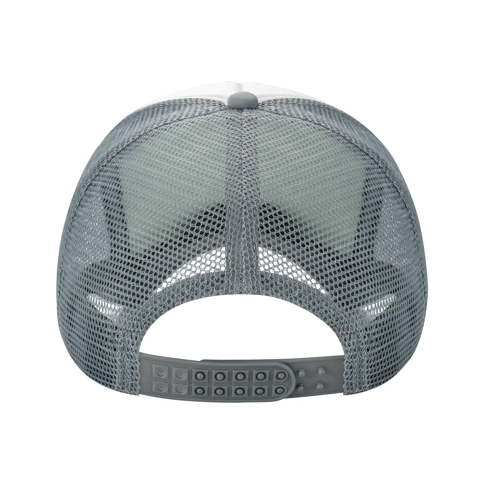 Sun Mesh Hats Summer Outdoor Baseball Cap Breathable Trucker Hat for Men Women Gray