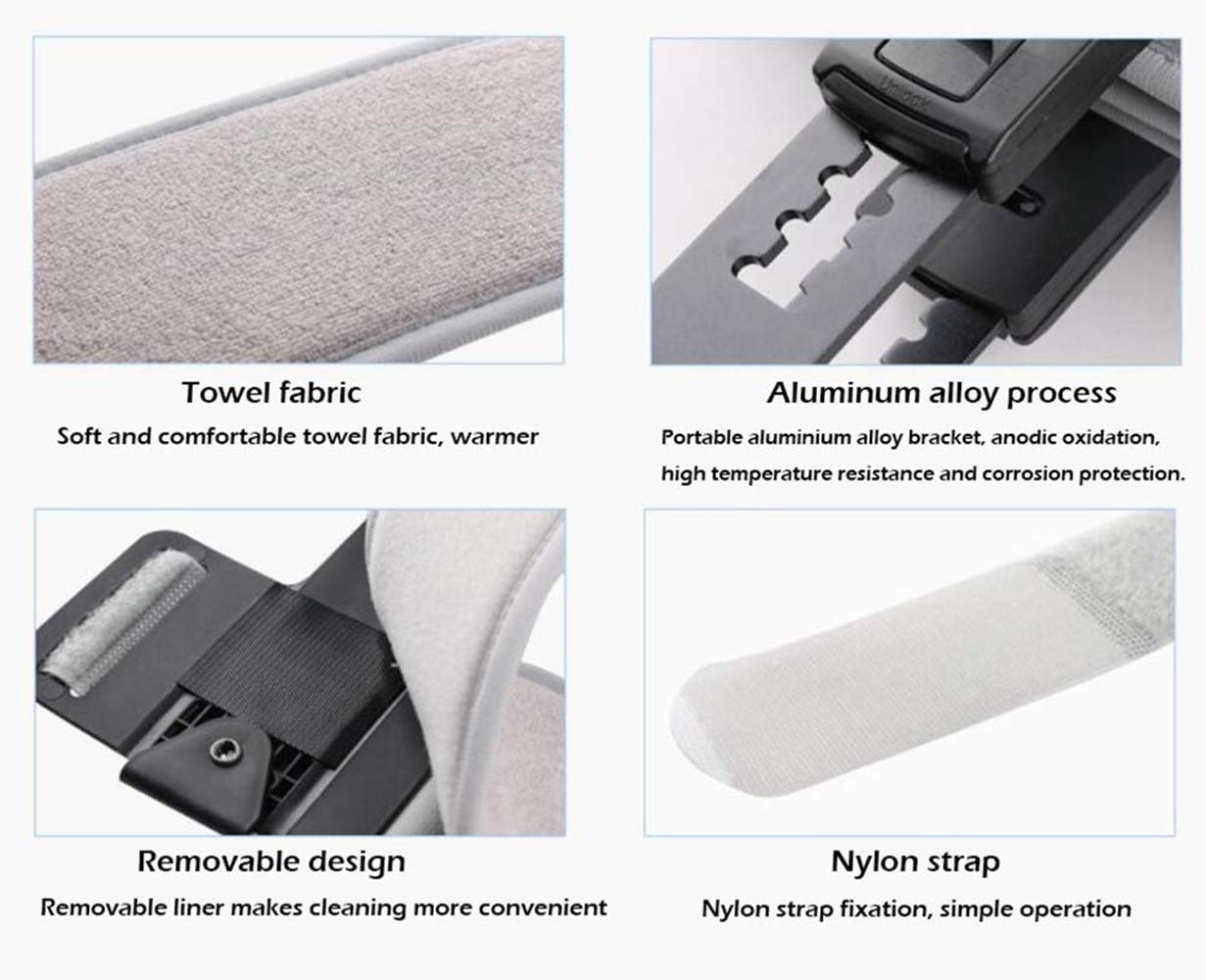 PHASFBJ Knee Joint Fixation Bracket, Adjustable Knee Brace Fracture Rehabilitation Knee Orthosis Support Splint Stabilizer Wrap Sprain Post-Op Meniscus Injury,Ordinary(universal)