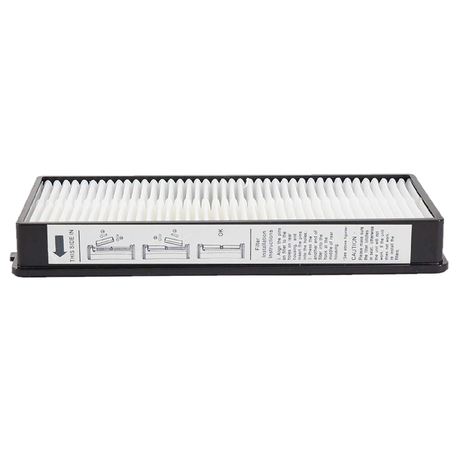 LifeSupplyUSA HEPA Filter Replacement Set Compatible with HoMedics AT-OFL Tower Air Units AT-PET01, AT-PET02, AR-15, AR-25, AR-35, AR-45