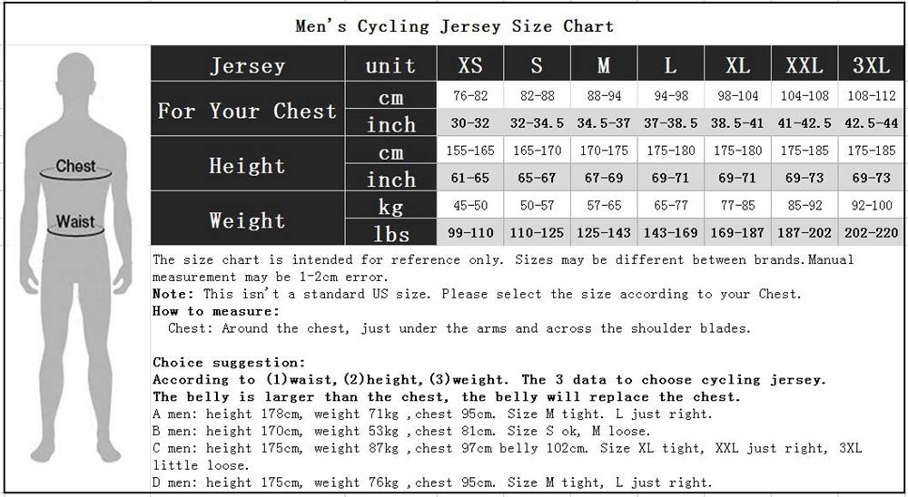 Men Cycling Jersey Short Sleeve Tops Pro Team Downhill Shirt