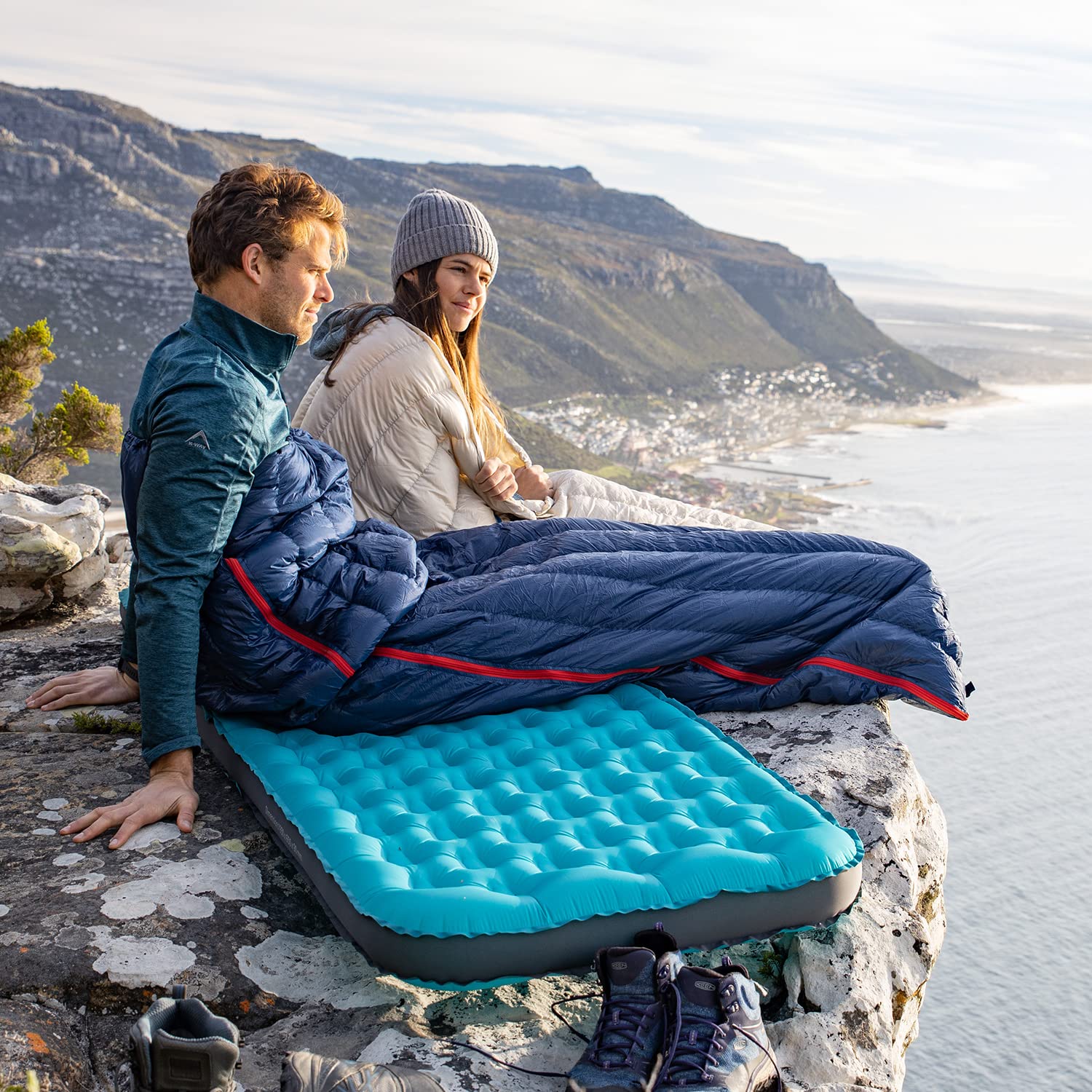 Naturehike Down Sleeping Bag 800 Fill Power Lightweight Compact for Backpacking Camping Hiking Traveling with Compression Sack (Dark Blue(42.8℉), Large(78.7" L x31.5 W))