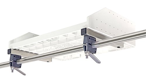 MAGMA Products, T10-680, Dual Extended Horizontal Round Rail Mount, 1" Rails, Multi, One Size