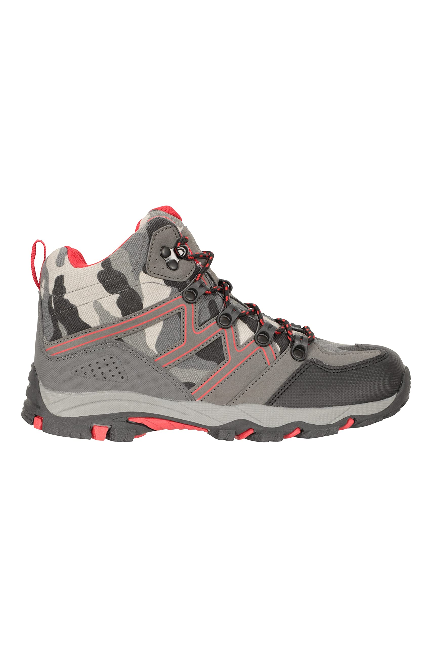Mountain Warehouse Oscar Kids Hiking Boots - for Girls & Boys Lilac Kids Shoe Size 3 US