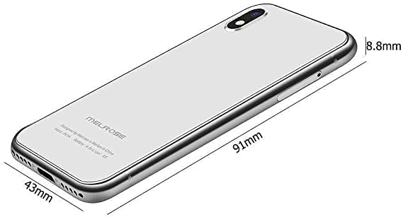 Mini Smartphone XS, World's Smallest 10+ Android Phone 4G LTE, Super Small 2.5" Touch Screen. Global Unlocked - Great for Kids. Pocket Phone Gift. 1GB RAM / 8GB ROM. Tiny iPhone 10s Look Alike