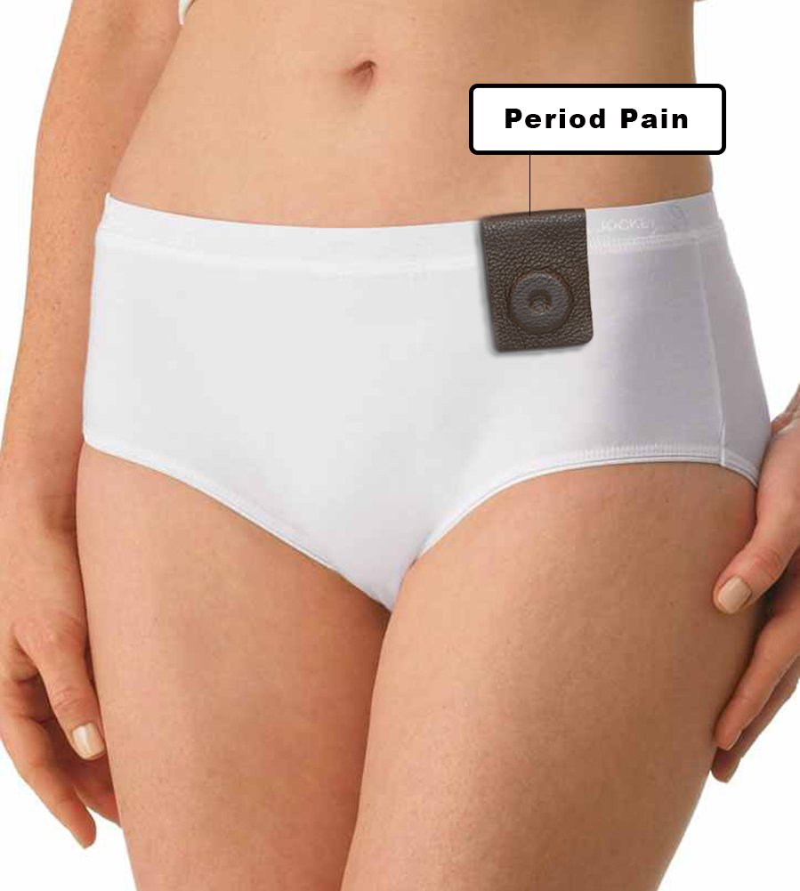 Magnetic Therapy Clips, Arthritis Back Pain Neck Pain Menopause Headaches Shoulder Pain 3000 surface/13,200 Core Gauss Rare Earth Magnets (2 x Beige)