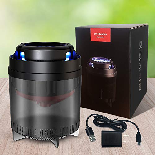 White Kaiman Bug and Flying Insect Trap | Indoor Fly, Gnat, and Mosquito Trap W/Easy Plug & Leave Design -