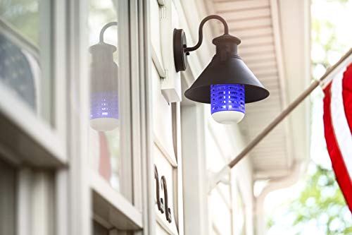 White Kaiman UV-A 5WATT Bug Zapper Electric Bulb for Indoor & Covered Outdoors 500volts (White Zapper)
