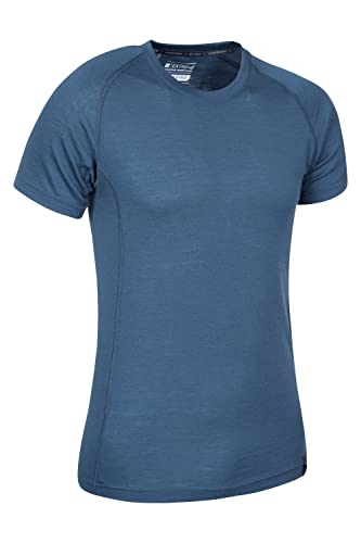 Mountain Warehouse Summit II Mens Baselayer T-Shirt Navy X-Small