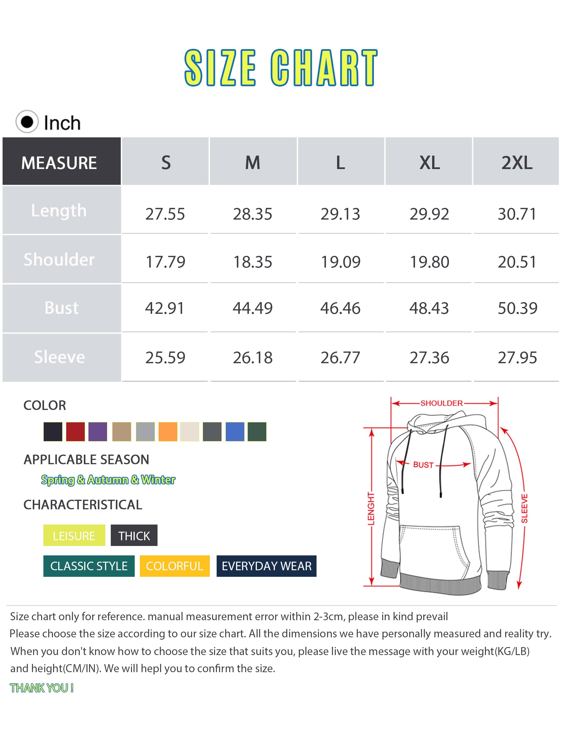 Lulucleaf Mens Hoodies Pullover Long Sleeve Casual Hoodie for Men Hooded Sweatershirt DimGrey Medium