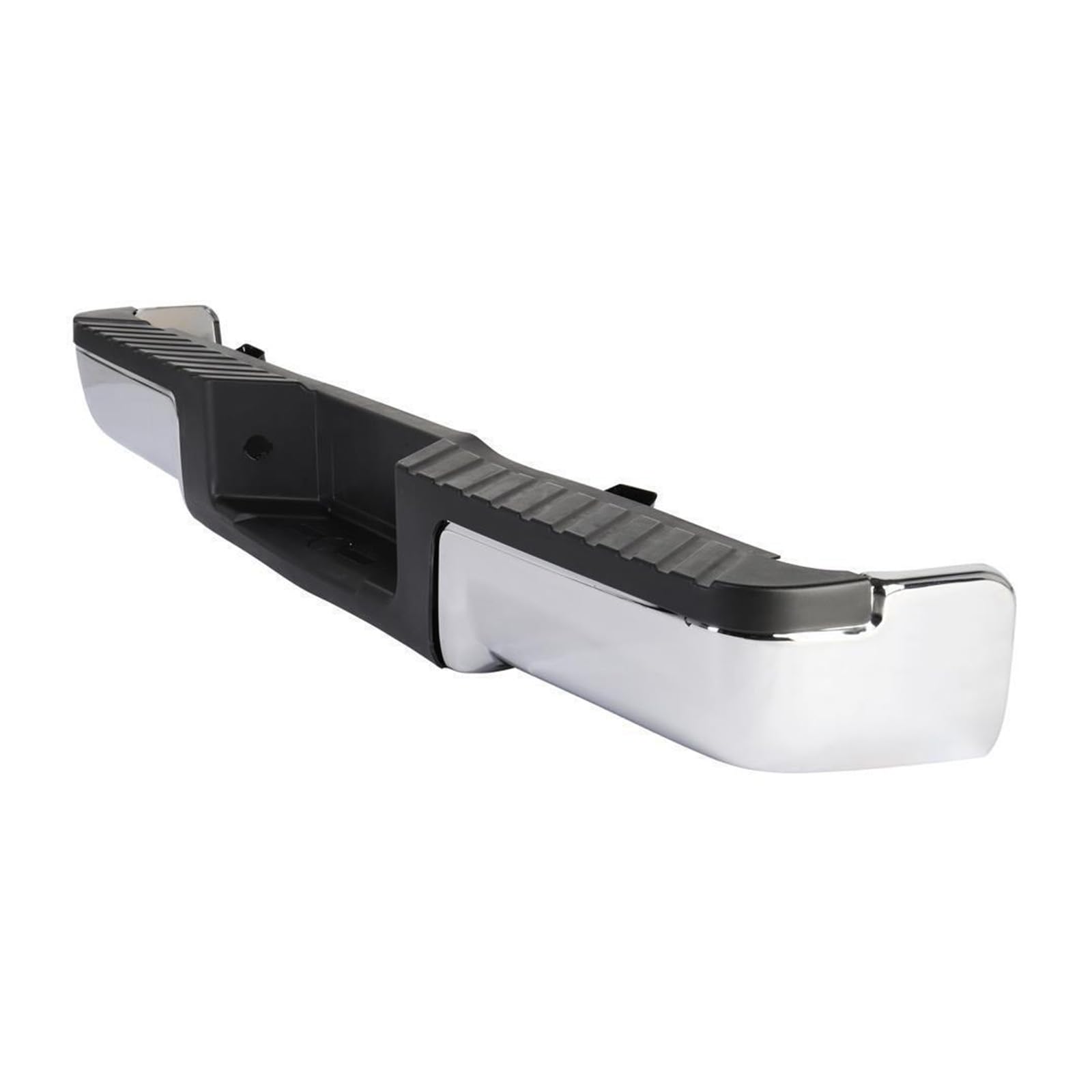 MBI AUTO - Steel Chrome, Complete Rear Bumper Assembly for 2009-2014 Ford F150 Without Park Assist, FO1103160