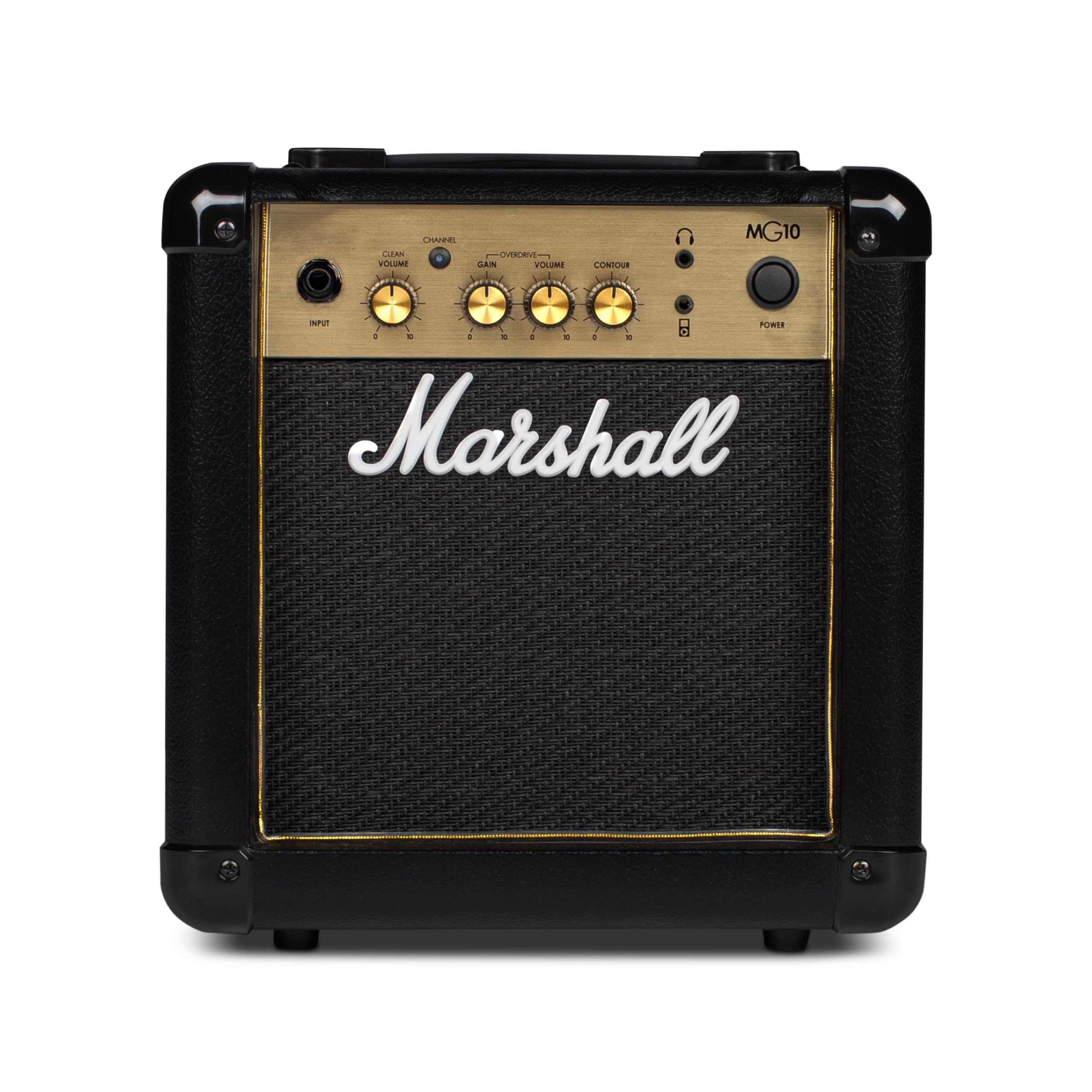 Marshall Amps Guitar Combo Amplifier, 3.5mm Jack, Black (M-MG10G-U)