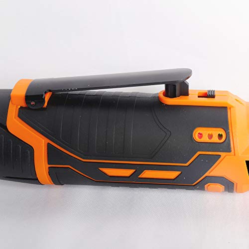 VonHaus Cordless Electric Ratchet Wrench Set with 12V Lithium-Ion Battery and Charger Kit 1/4" Drive