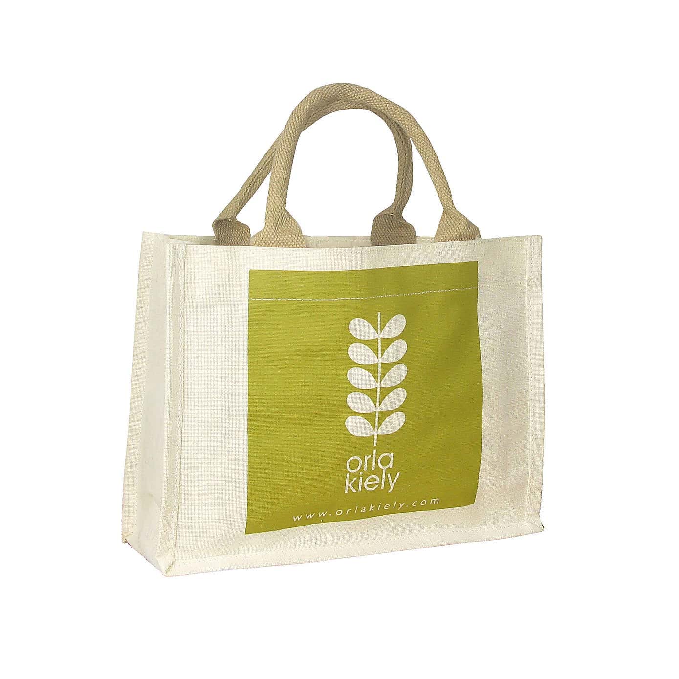 Small Orla Kiely Shopping Tote Bag - Green
