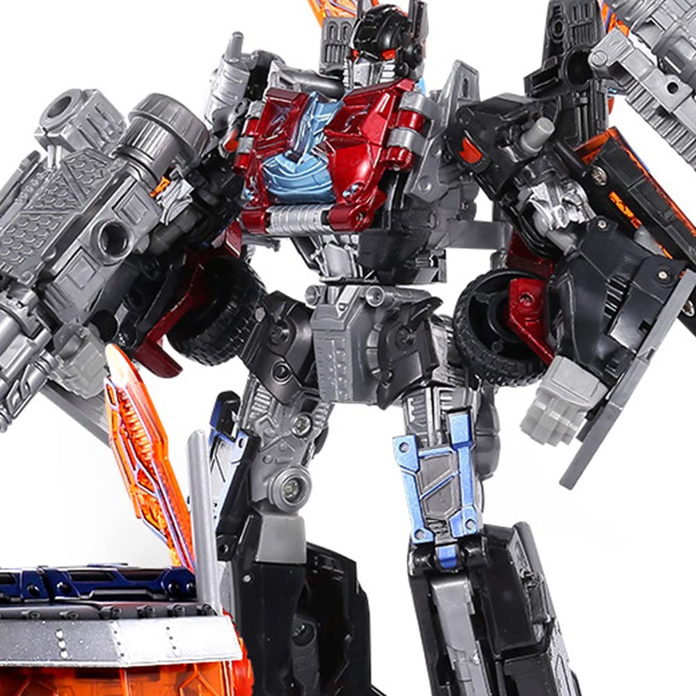 Lxyisl Deformation Robot Model-Nemesis Prime,Alloy Deformed Car Robot,Collectible Action Figure,Desktop Collection Decorations Birthday Gifts