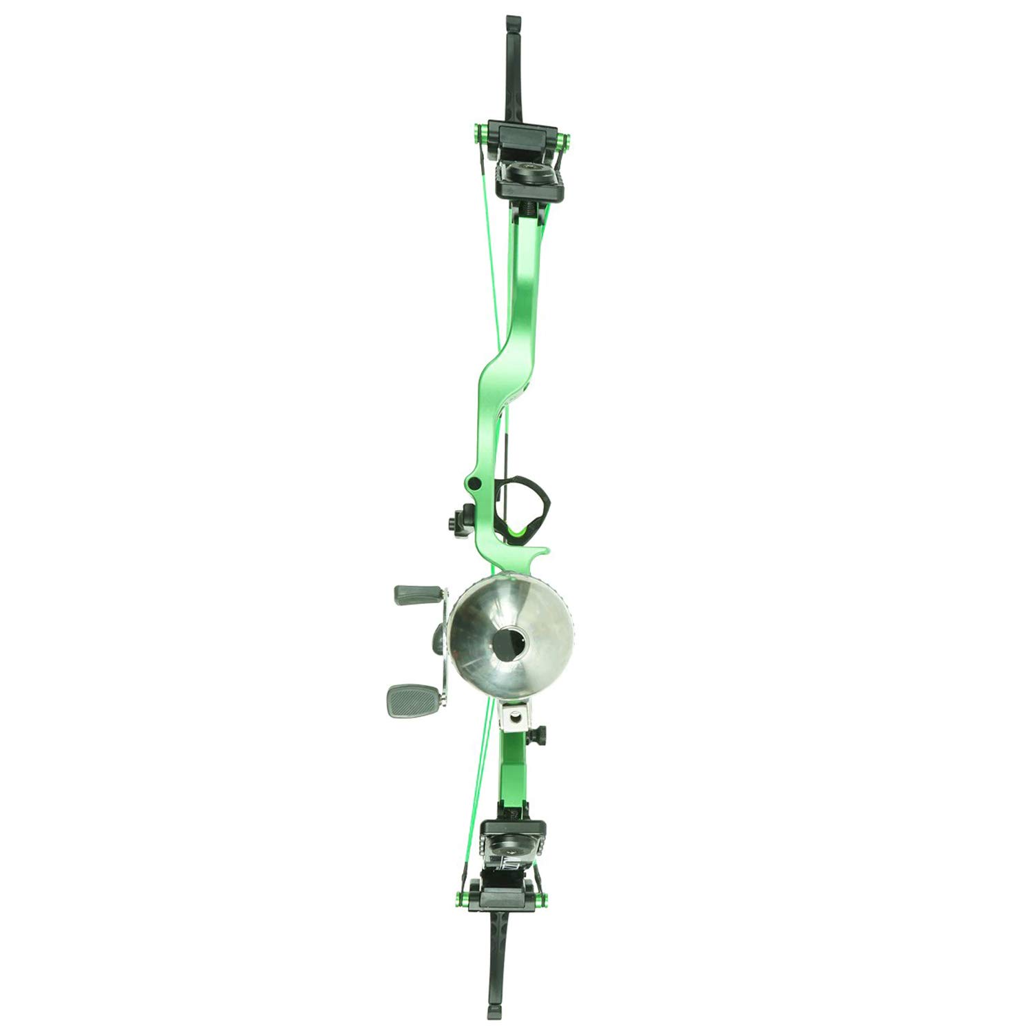 Muzzy Bowfishing LV-X Kit Powered by Oneida (8005) - Includes XD Pro Push-Button Reel, Integrated Reel Seat, Pre-spooled Test Line, Mantis II Arrow Rest, White Fish Arrow with Carp Point & Nock