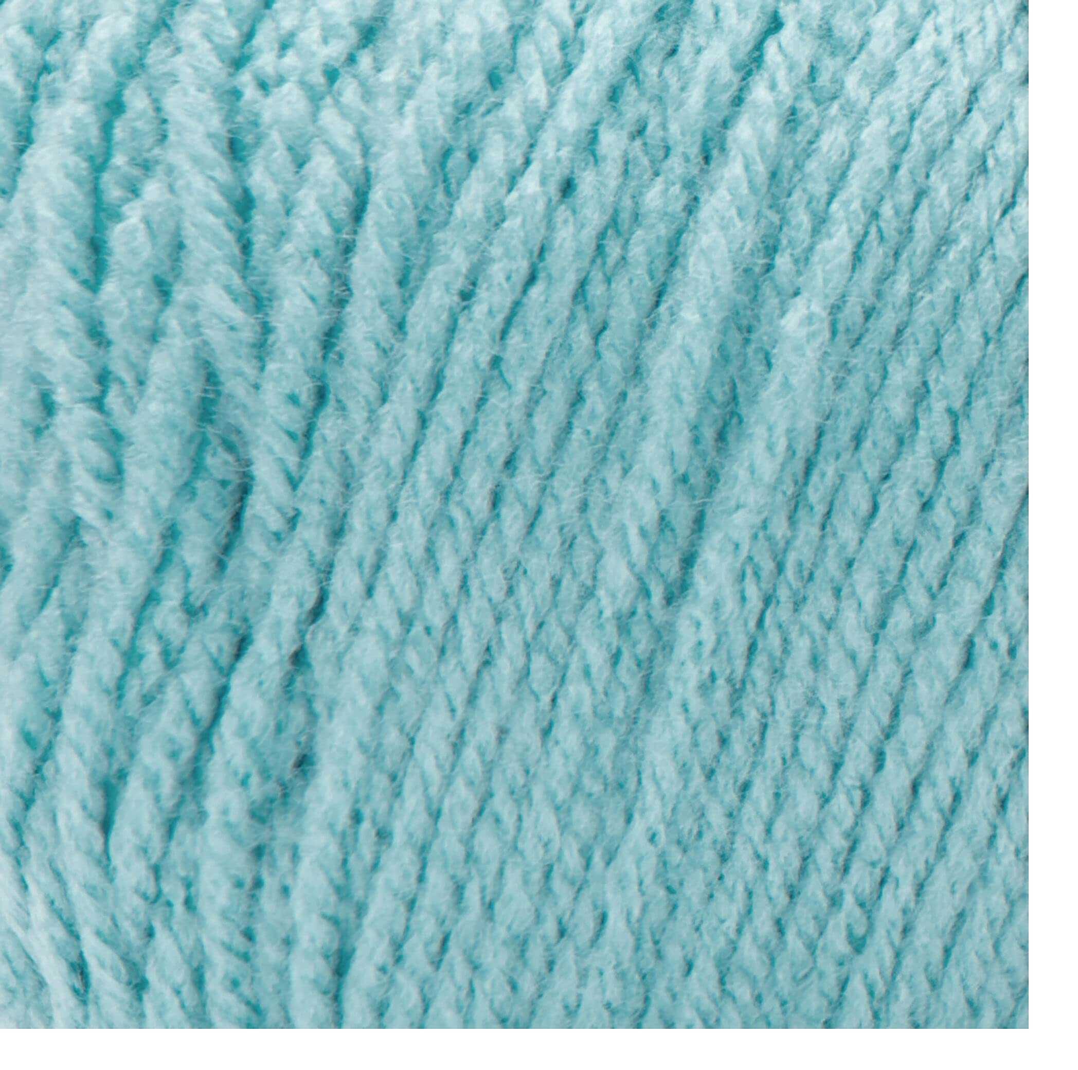 Red Heart with Love Yarn - Iced Aqua - 3 Pack Bundle with Bella's Crafts Stitch Markers