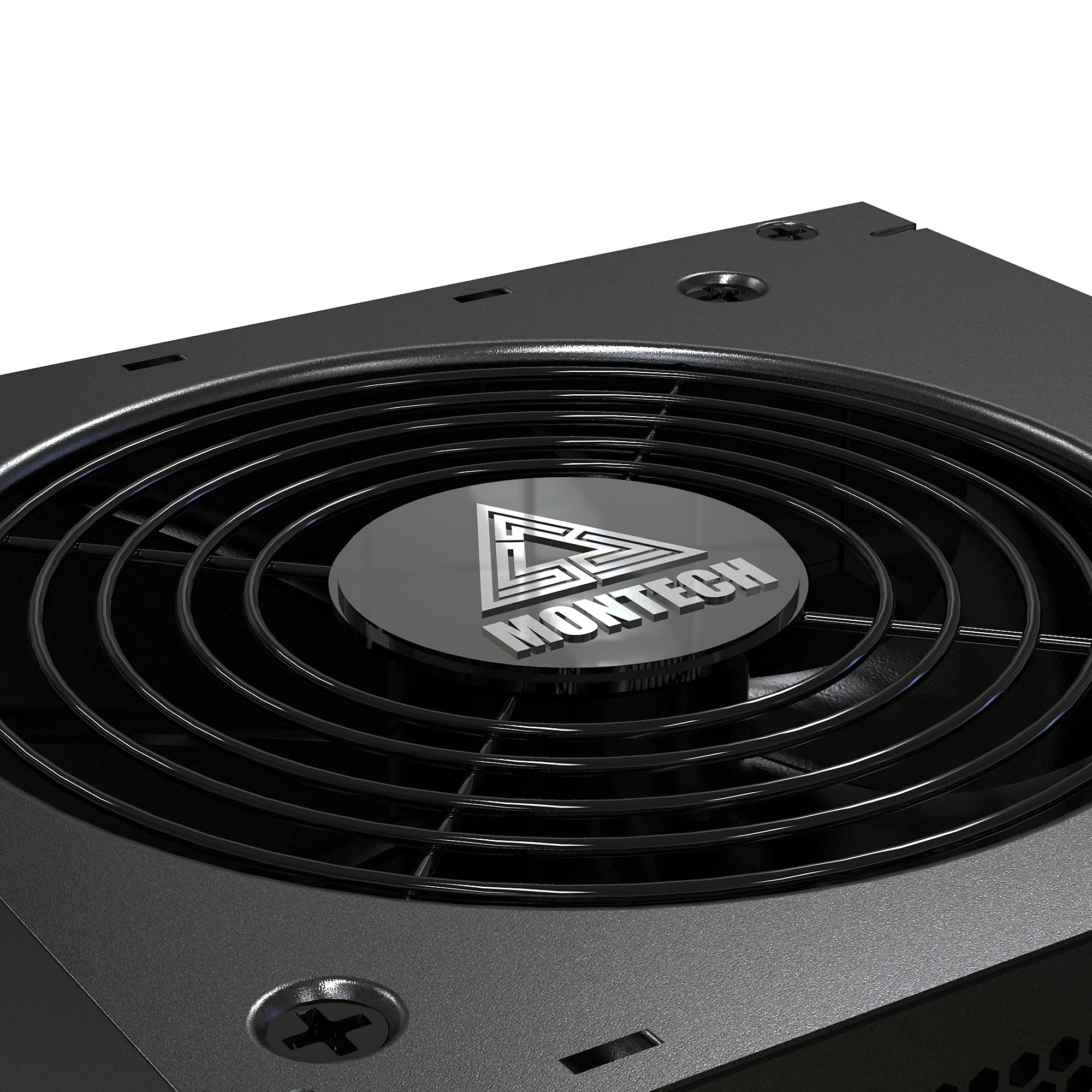 MONTECH BETA 550W 80+ Bronze Certified Power Supply, Japanese Capacitors, 120mm Silent Fan, Continuous PSU