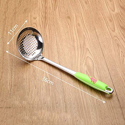 LMMDP 1 Set 6pc Sstainless Steel Cookware Shovel Spoon Non Stick Kitchenware Cooking Supplies Kitchen Utensil for Home