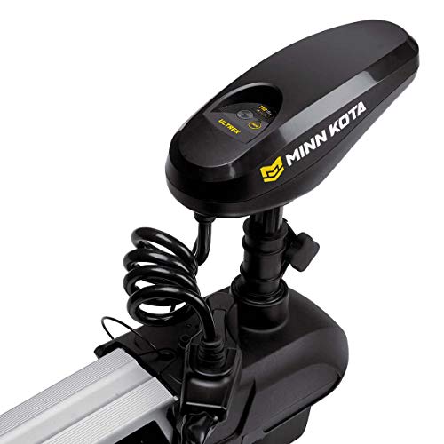 Minn Kota 1368811 Ultrex Freshwater Cable & Electric-steer Bow-Mount Motor with Universal Sonar 2, Digital Maximizer & i-Pilot Link GPS, 80 lbs Thrust, 52" Shaft