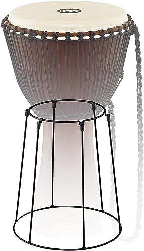 Meinl Percussion Travel Djembe Stand with Collapsible Design-NOT Made in China-Perfect for Drum Circles, 2-Year Warranty (STDJST-BK)