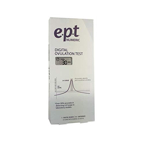 Nfi Consumer Products Ept Numeric Digital Ovulation Test Measures Lh Surges Numerically) Lh Numbers are Unique to You & Your Ovulation Window