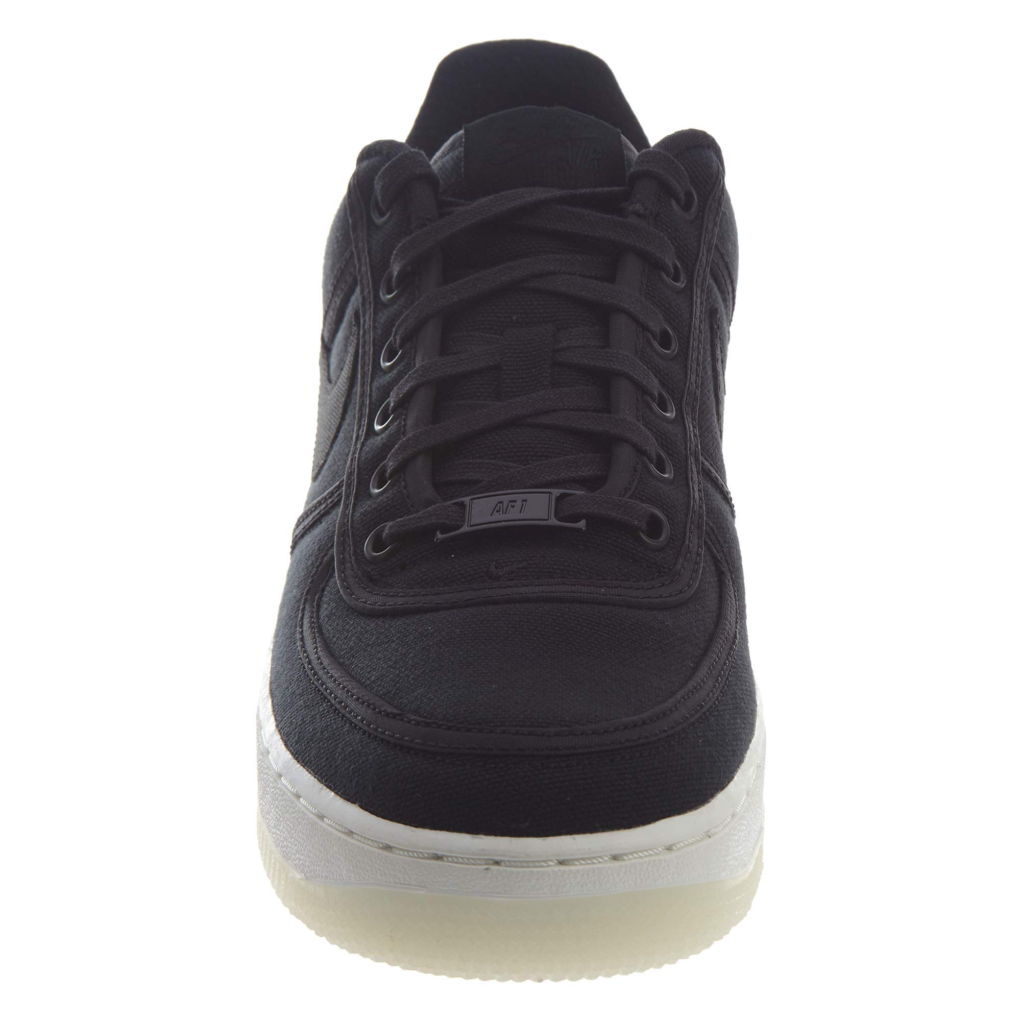 Nike Mens Air Force 1 Low Canvas Retro QS Shoes Black/Summit White AH1067-004 Size 6