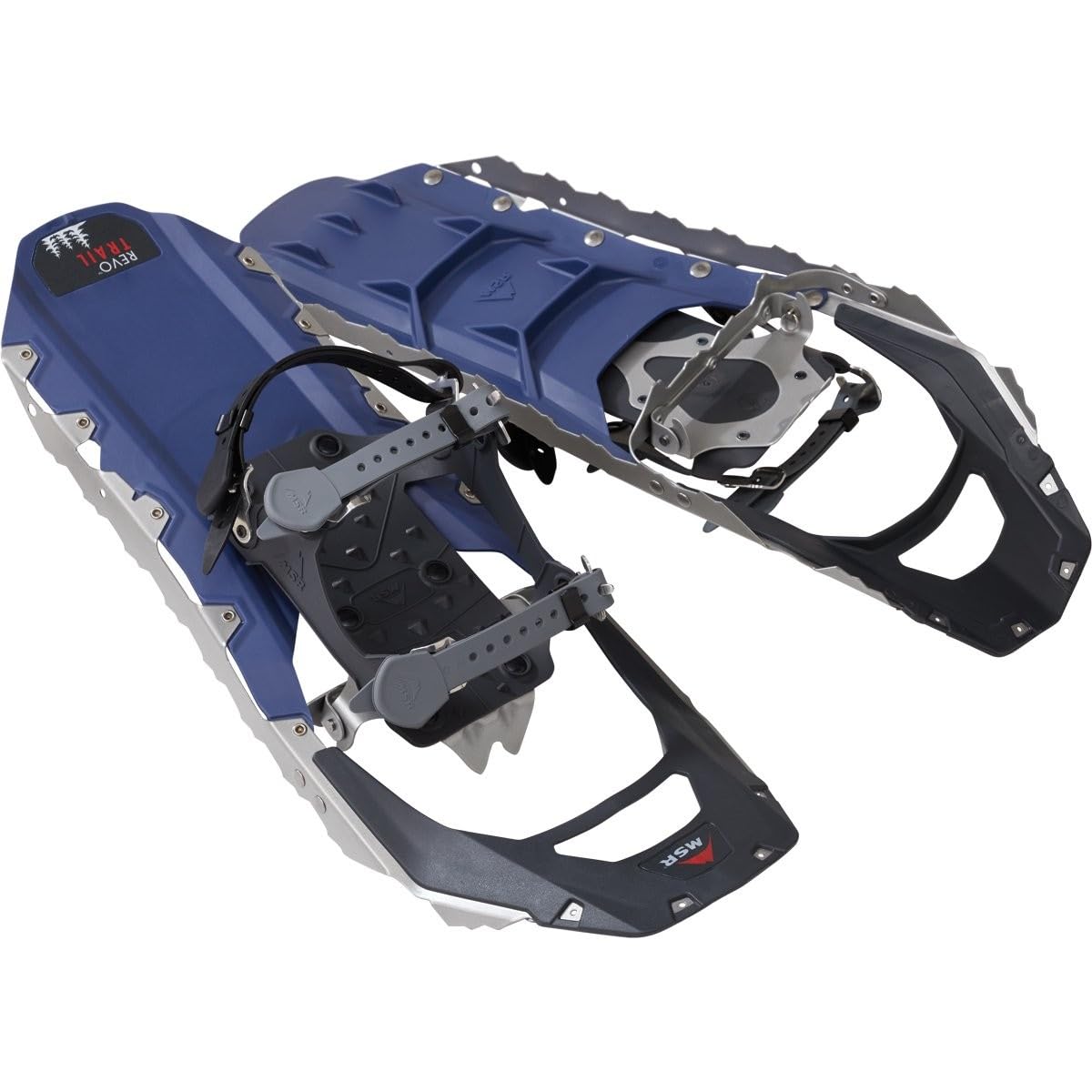 MSR Revo Trail Hiking Snowshoes, 22 Inch Pair, Midnight Blue