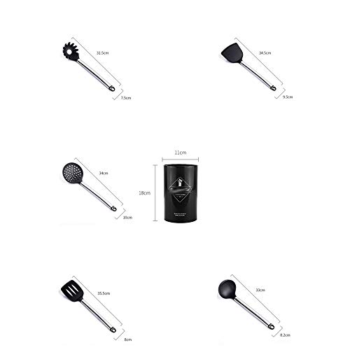LMMDP Stainless Steel Kitchen Tools Set Cooking Tools Utensils Set Spatula Shovel Soup Spoon Can Opener Kitchenware Cookware Set