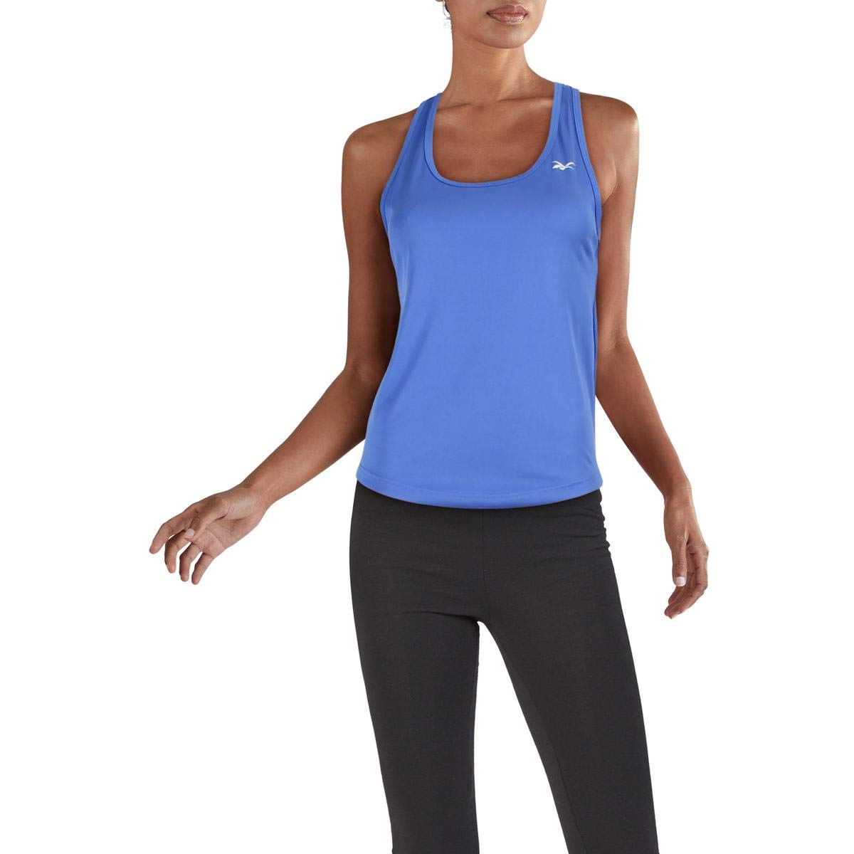 Reebok Womens Perform Tank Top, Blue, X-Large