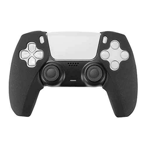PS5コントローラ用保護カバー『セパレートシリコングリップ5(ブラック)』 - PS5