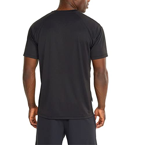 PUMA Men's teamLiga Graphic Jersey, Black White, XX-Large