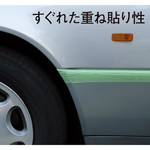 Nichiban 2312-50 Masking Tape, 2.0 inches x 50 ft (18 m), Pack of 2, Green
