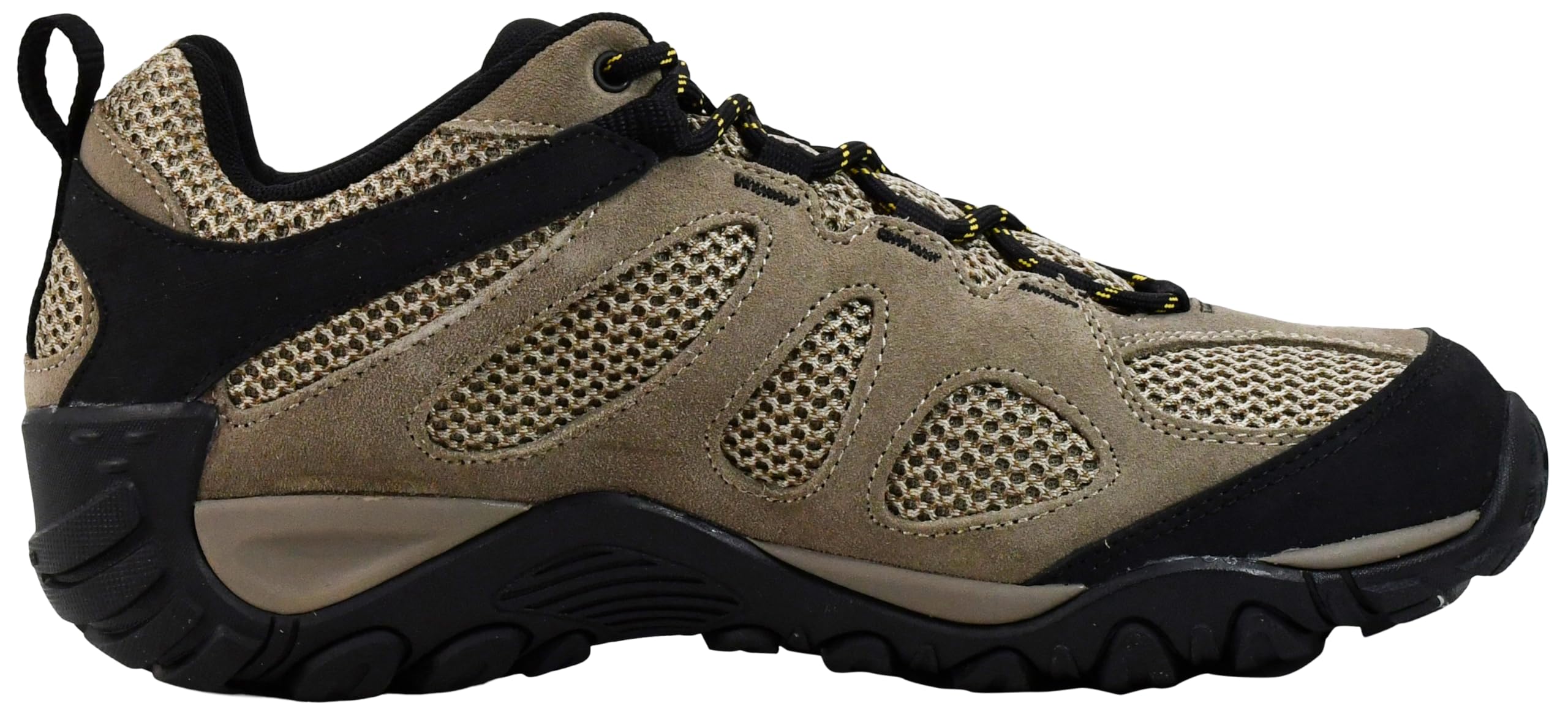 Merrell Men's Yokota 2 Hiking Shoe, Black/Exuberance, 10.5 W US