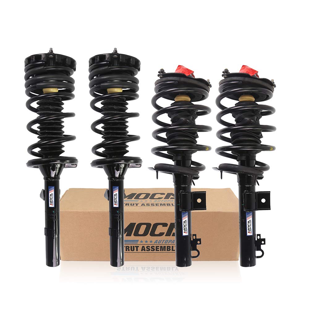 MOCA 171615 171616 Complete 4pcs Quick Strut Assembly Shock Absorber for 1996-2007 for Ford Taurus / 1996-2005 Mercury Sable