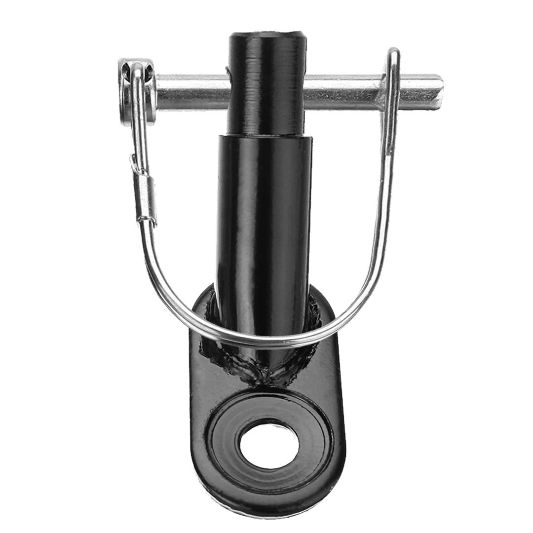 NOHPILY Bike Bicycle Trailer Hitch Coupler Mount Adapter (Black)