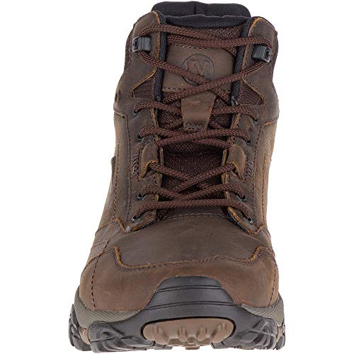 Merrell mens Moab Adventure Mid Wp Hiking Boot, Brown Dark Earth, 10.5 US