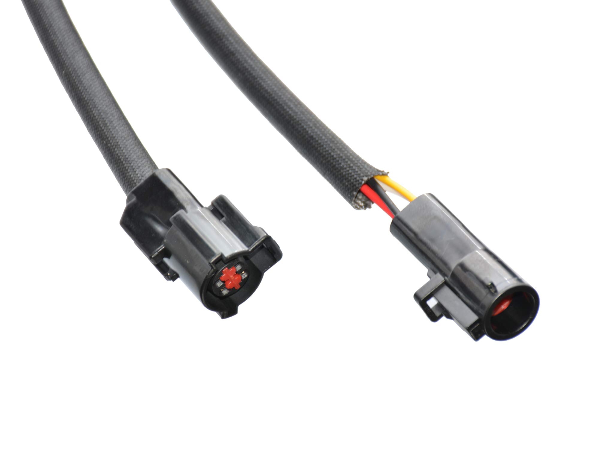 Michigan Motorsports Premium 02 Oxygen Sensor Wire Harness 24" Fitment for 1987 to 2009 Ford Mustang Fox Body