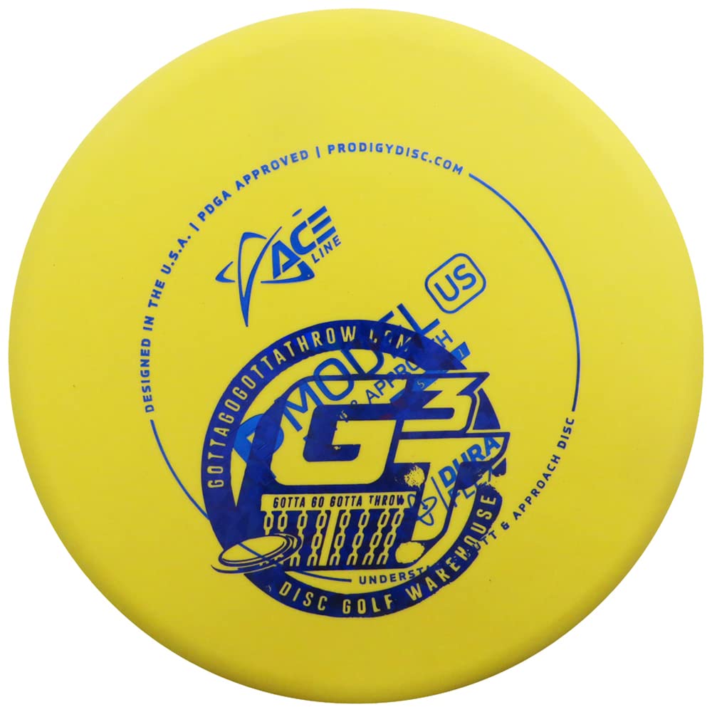Prodigy Discs Factory Second Ace Line DuraFlex P Model US Putter Golf Disc [Colors and Hot Stamps Will Vary] - 170-175g