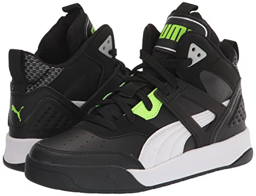 PUMA Backcourt Mid Cyber Week Black White 9.5 D (M)