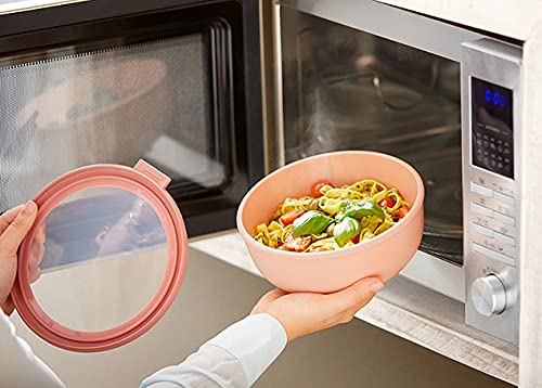 Rosti Mepal RST62160BLK Cirqula Multi Food Storage and Serving Bowl with Lid, Low 2.3 Quart, Black