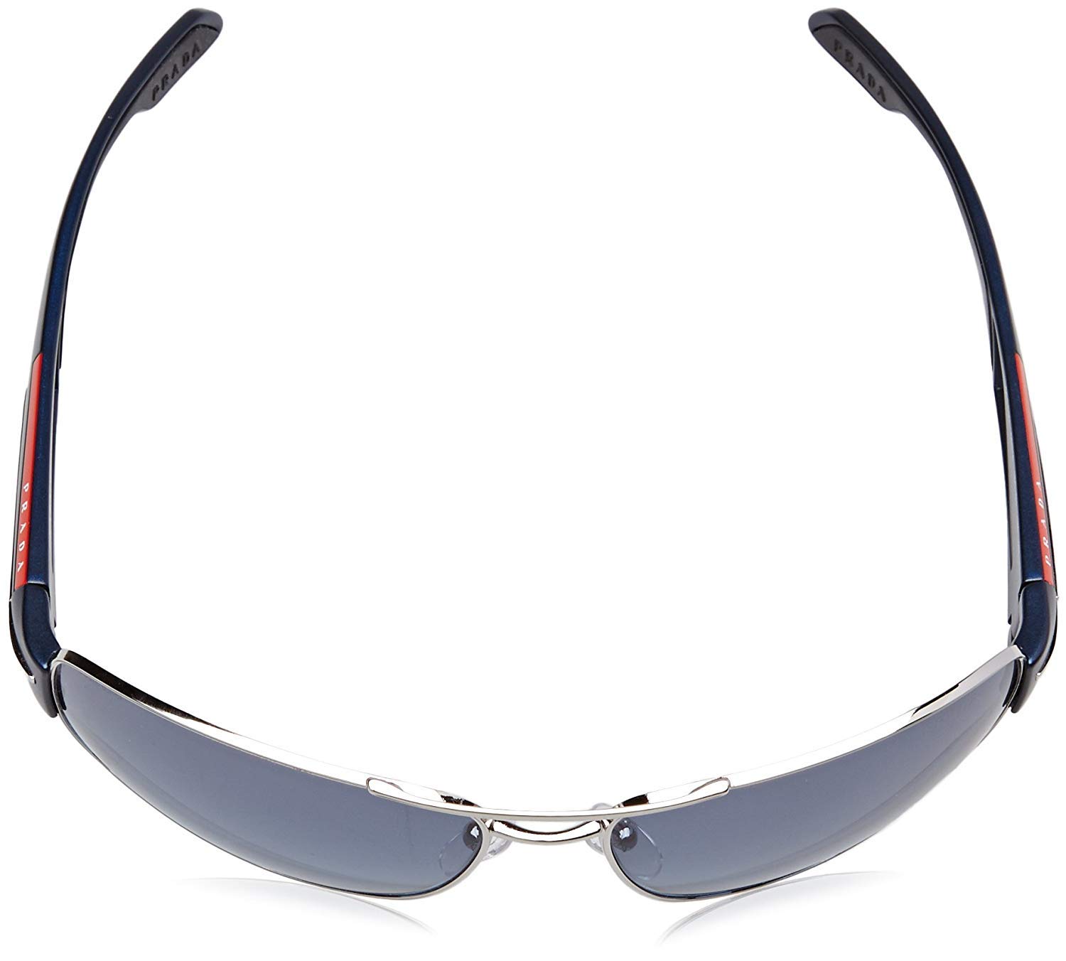 Linea Rossa PS 53NS 1BC5I1 Silver Metal Aviator Sunglasses Blue Gradient Lens