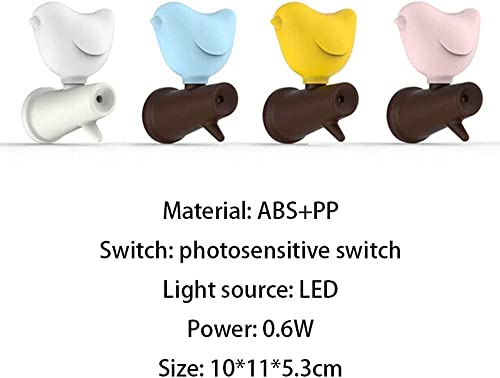 Nightlight,Light Control Switch Night Light, Modern and Simple, 0.6W, 220V, Suitable for Babies, Children, Children's Rooms, Corridors and Other Scenes. (1 Pack)