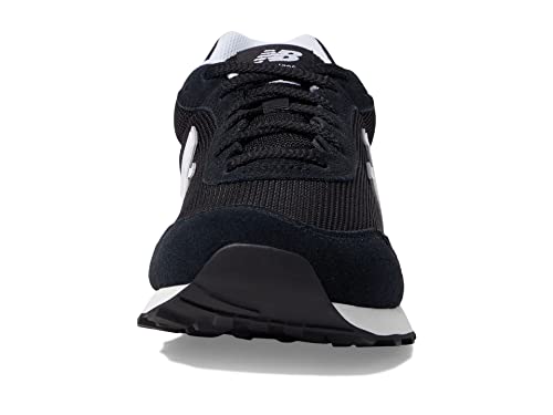 New Balance Women's 515 V3 Sneaker, Black/White 3, 6 Wide