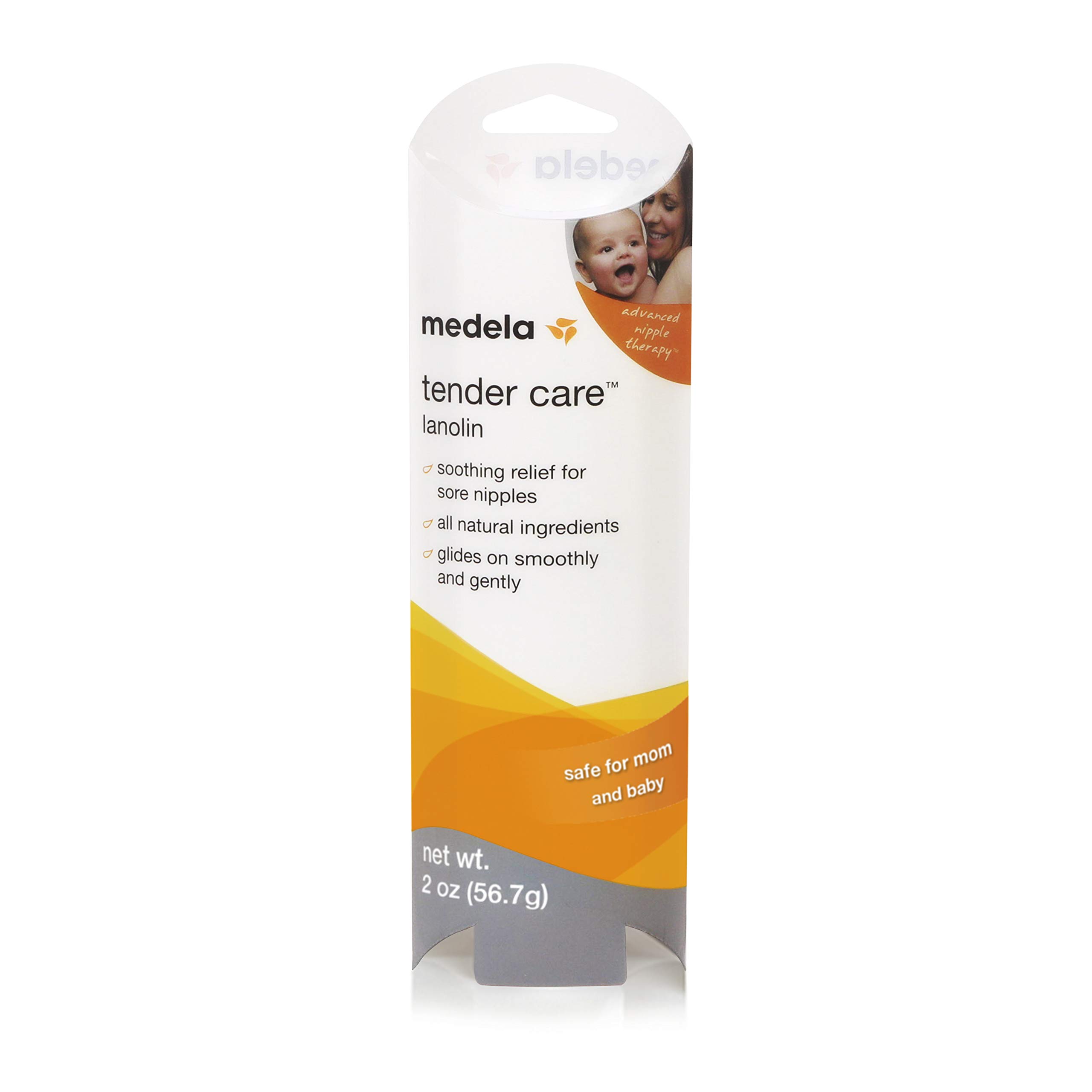 Medela Tender Care Lanolin Tube, 2 Ounce