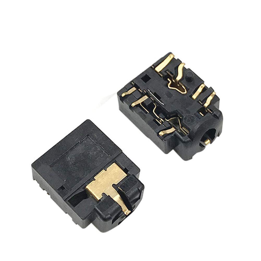 Onyehn 3pcs Replacement Headphone Jack Plug Port 3.5mm Headset Connector Port Socket(with Screw Repair kit) for Xbox ONE S Wireless Controller Model 1708 Replacement (3 Pack)