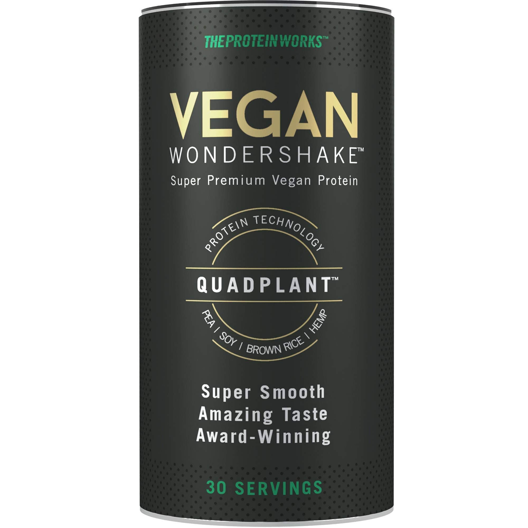 Protein Works - Vegan Wondershake | Vegan Protein Shake | Super Smooth, Amazing Taste | | 21g Plant Based Protein | Premium Vegan Blend | Low Calorie | 30 Servings | Double Chocolate