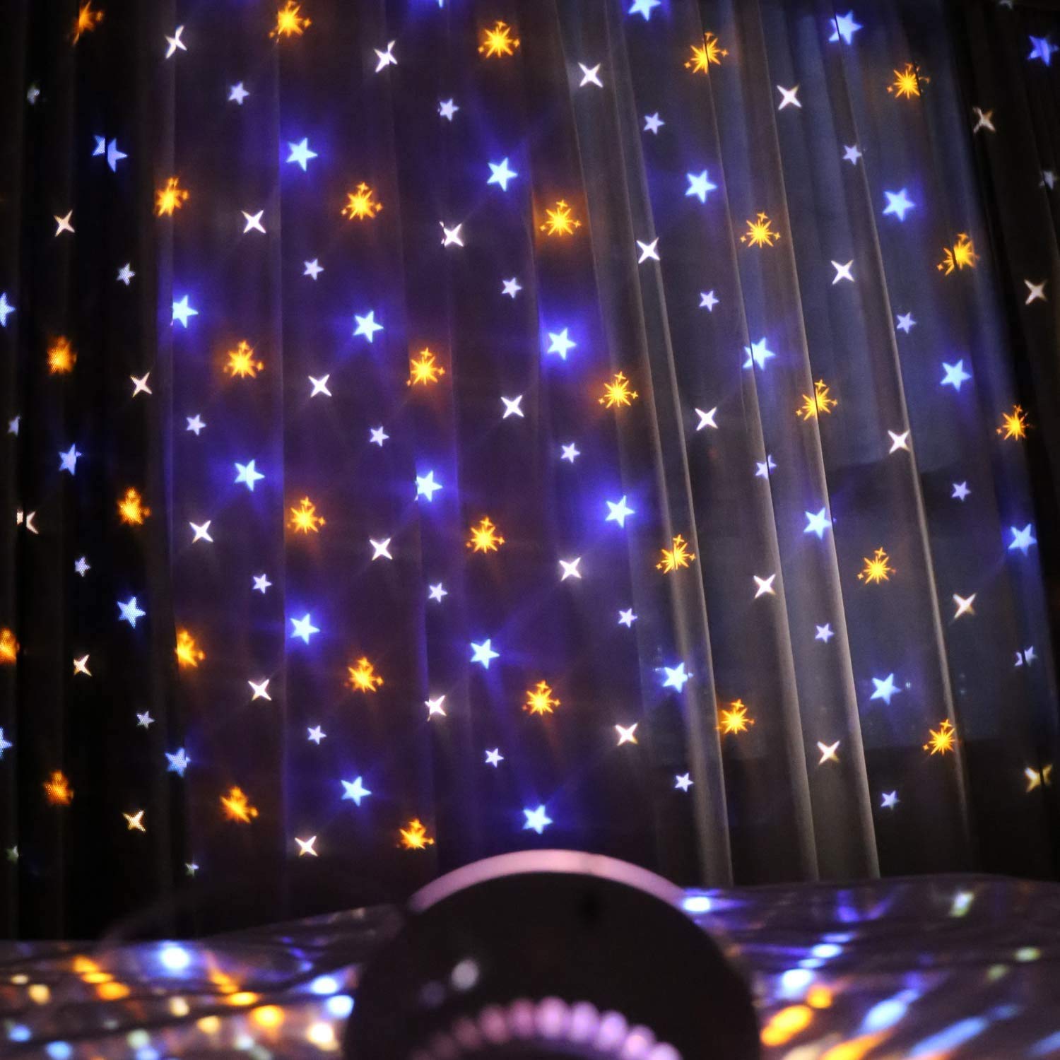 Night Llight Star Projector, Portable USB Star Projector, with 4 Modes and Timers, Suitable for Children, Babies, Adults, Bedroom, Living Room, Game Room/Kitchen Decoration