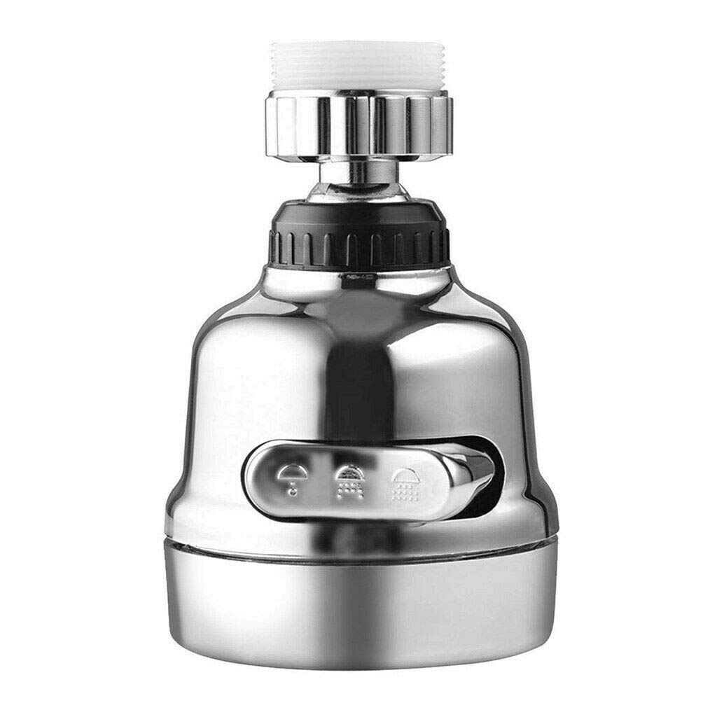 Movable Kitchen Tap Head, 360° Rotatable Water Saving Faucet Nozzle, Anti -Splash Tap Booster Shower for Kitchen, Water Faucet Filter Regulator